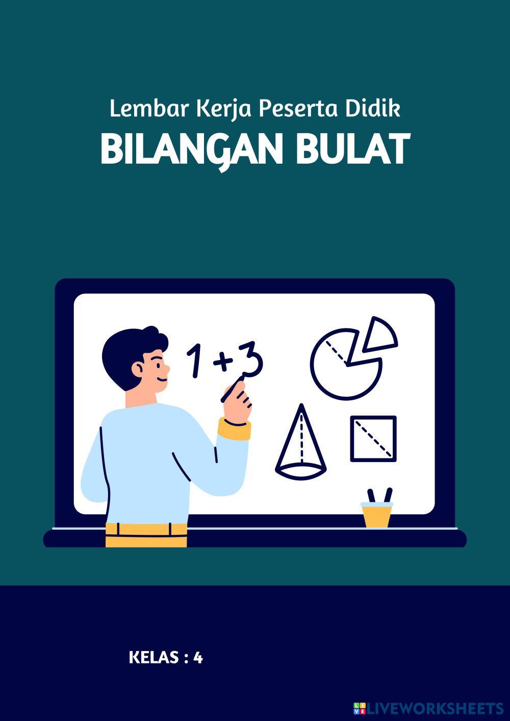 BILANGAN BULAT | Free Interactive Worksheets | 7712809