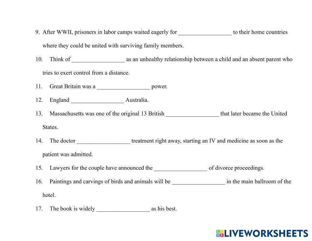 Museums 2-Vocab… | Free Interactive Worksheets | 2230717