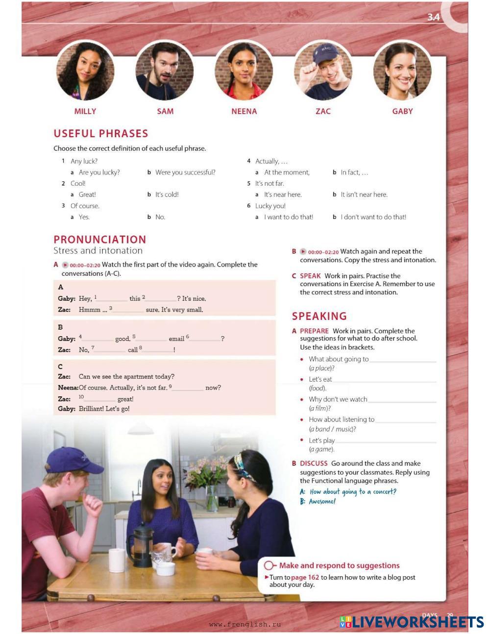 Language Hub Elem unit 3 | Live Worksheets