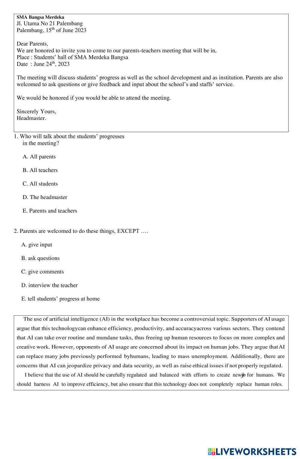 7720689 | Exercise Final Exam | PITO AGUSTIAN