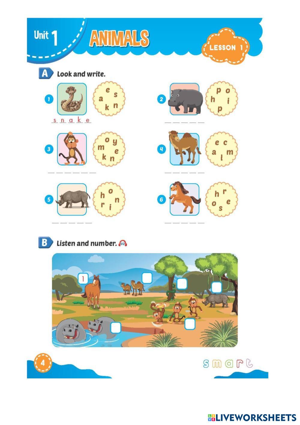 ISS GRADE 4 UNI… | Free Interactive Worksheets | 7721315