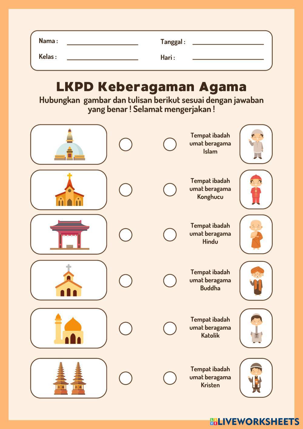 Keragaman Budaya Ainun Ramadhani Live Worksheets