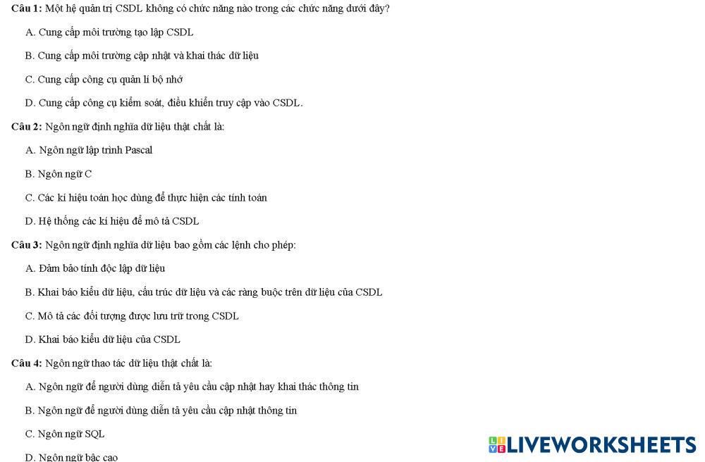 BUI DUC THANG | Live Worksheets