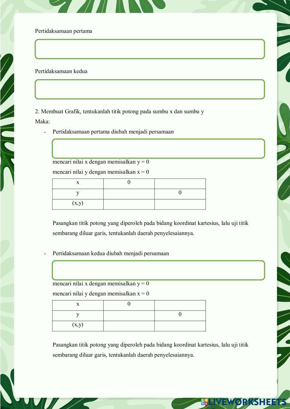 SPtLDV | Live Worksheets