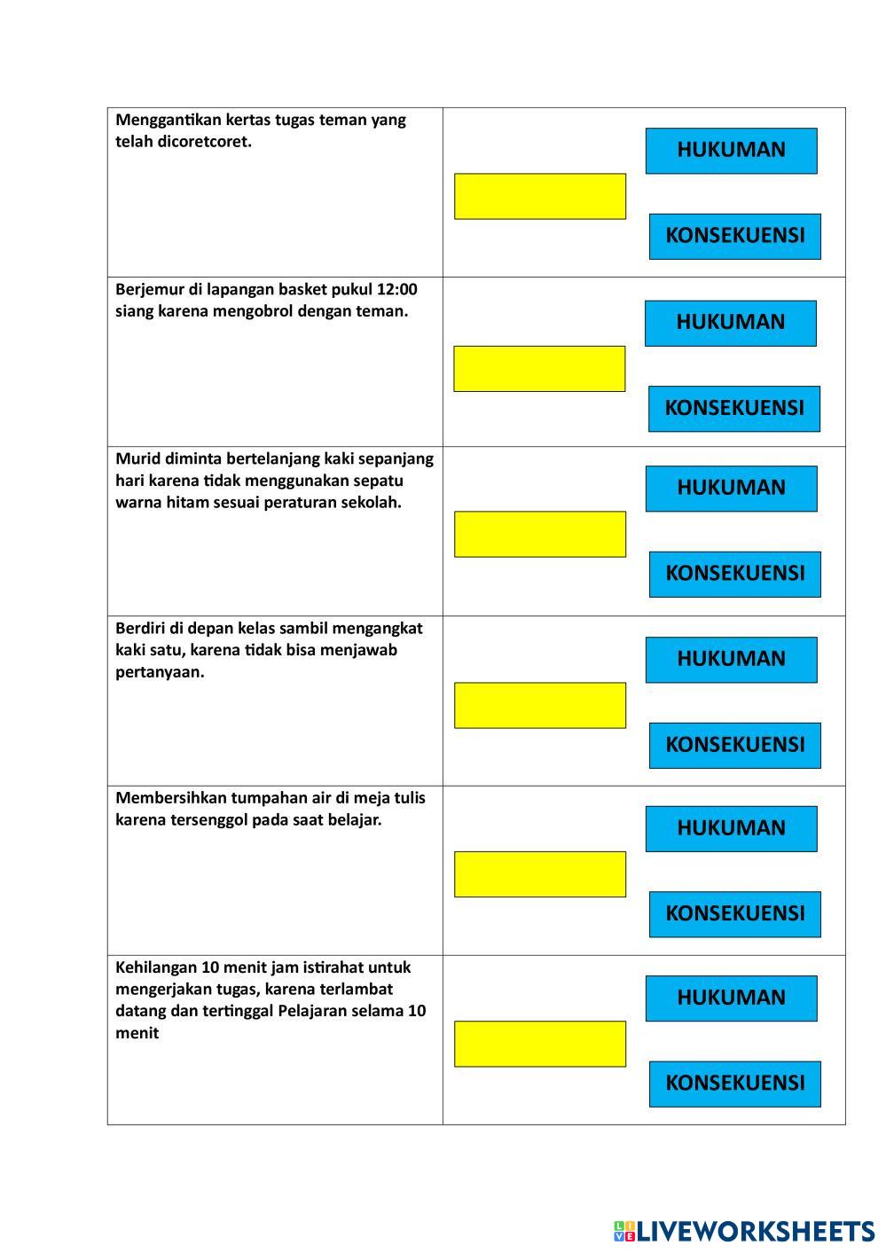 7730655 | Budaya Positif | Eka Juniarta | LiveWorksheets