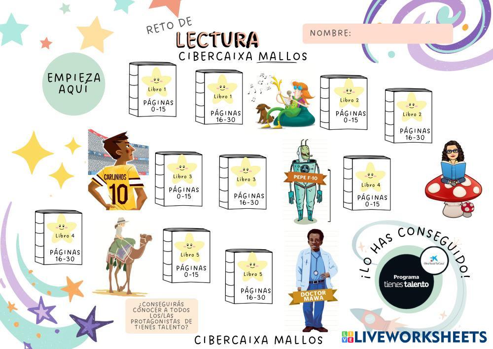 Cuentos Tienes Talento | Live Worksheets
