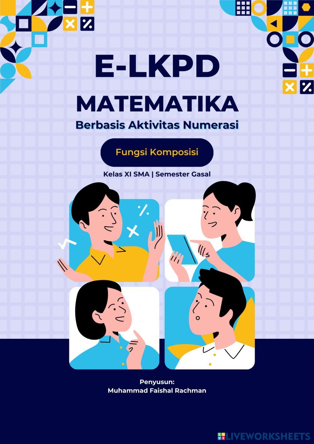 E-LKPD Matematika Aktivitas Numerasi 7718581