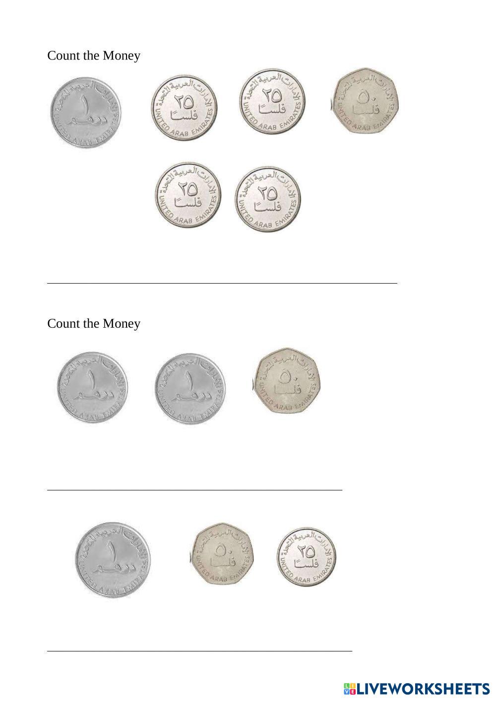 Jinu Susan | Money-UAE 7739738 | LiveWorksheets