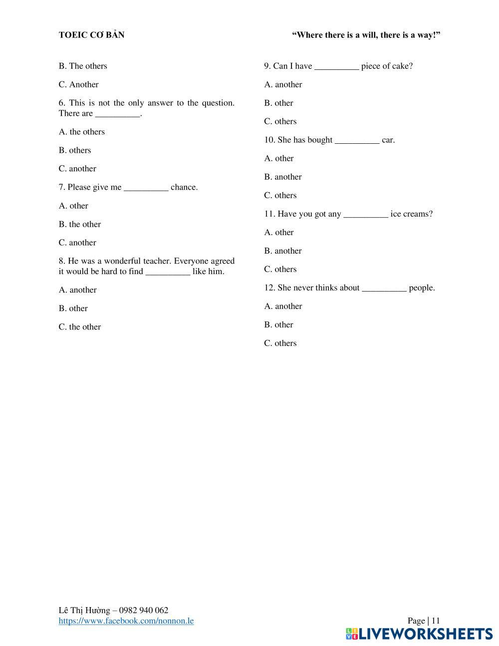 7741910 | THE OTHER - THE OTHERS - ANOTHER - OTHERS