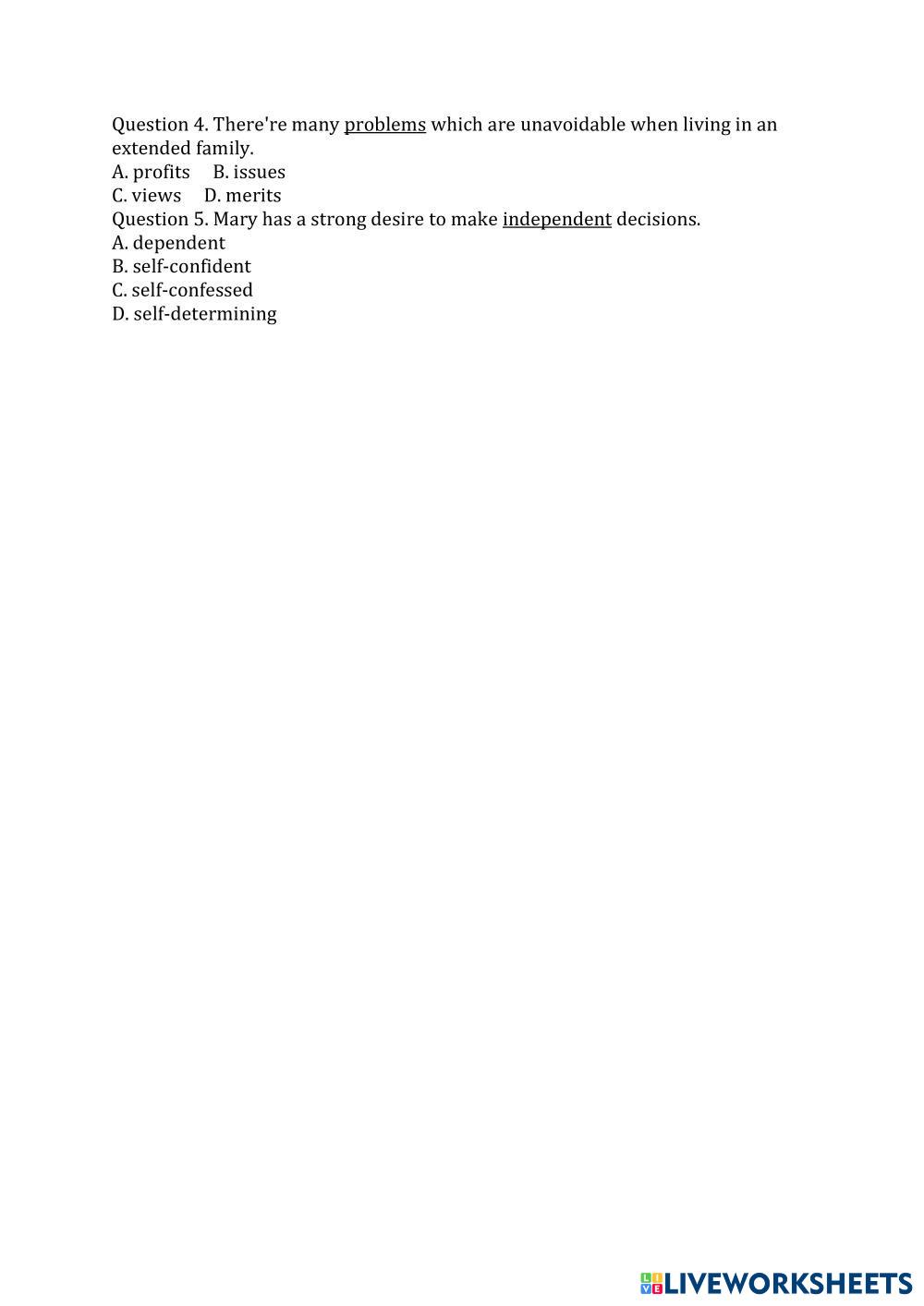 CALT-CLASS-Lang… | Free Interactive Worksheets | 7743185