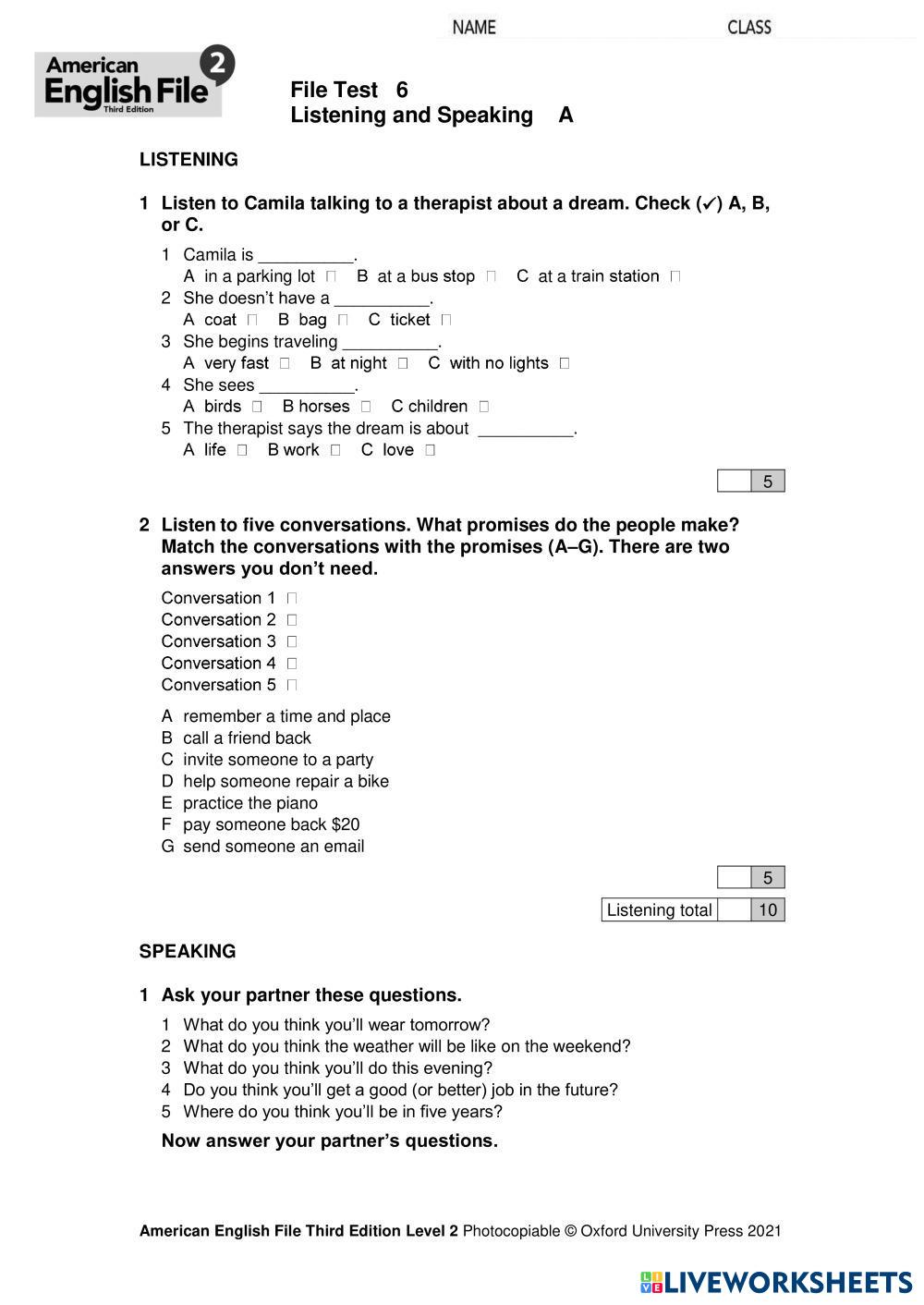 Unit 6 | Free Interactive Worksheets | 7744039