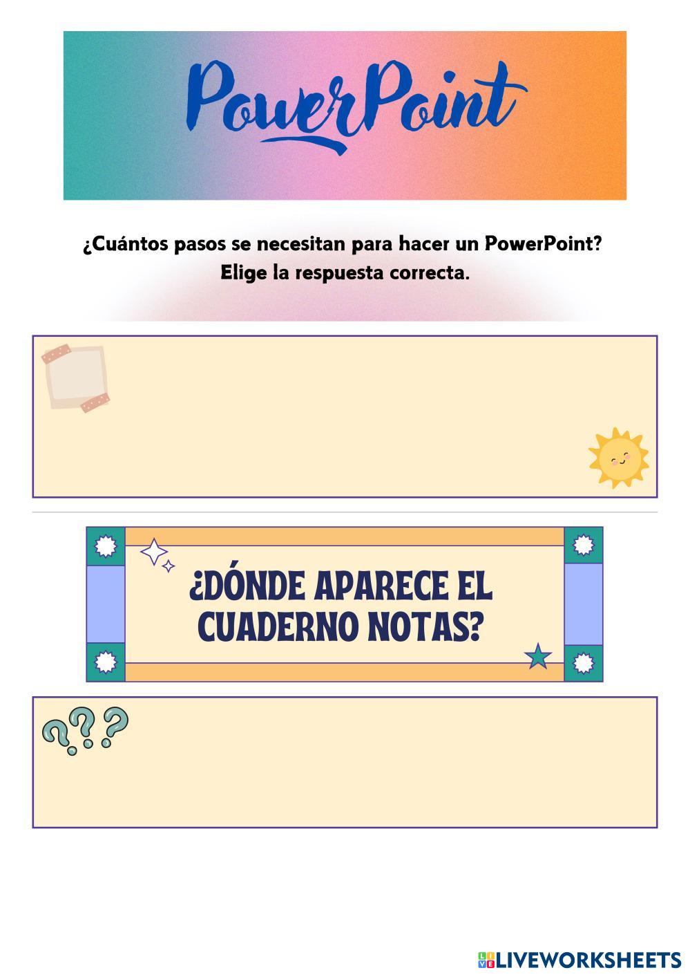 PowerPoint | Live Worksheets