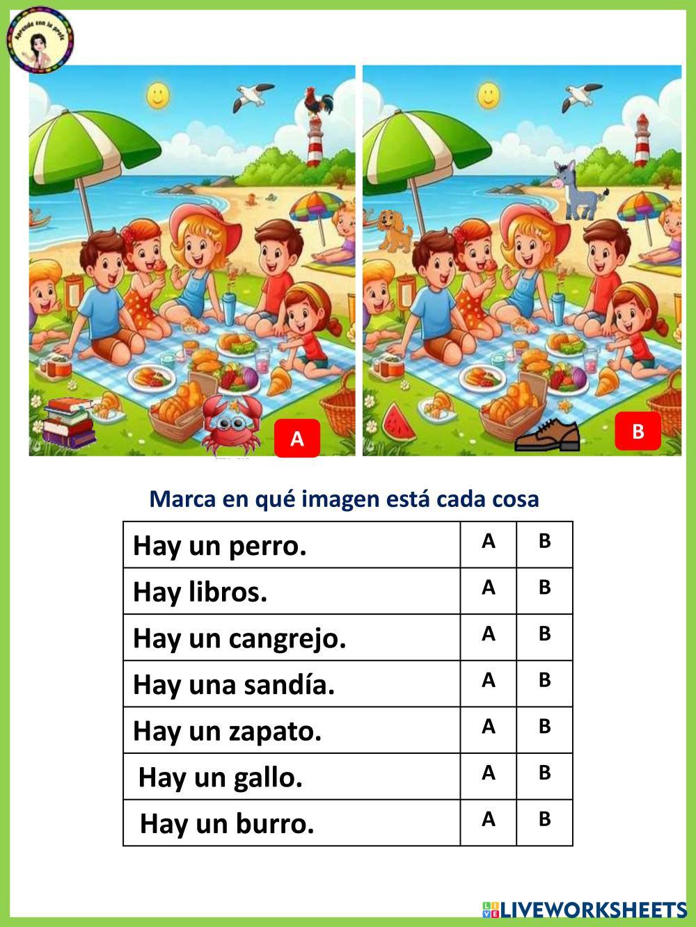 Comprensión lectora | Live Worksheets