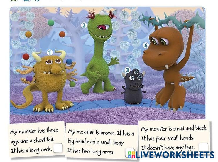 7757441 | Monsters | MsDose | LiveWorksheets