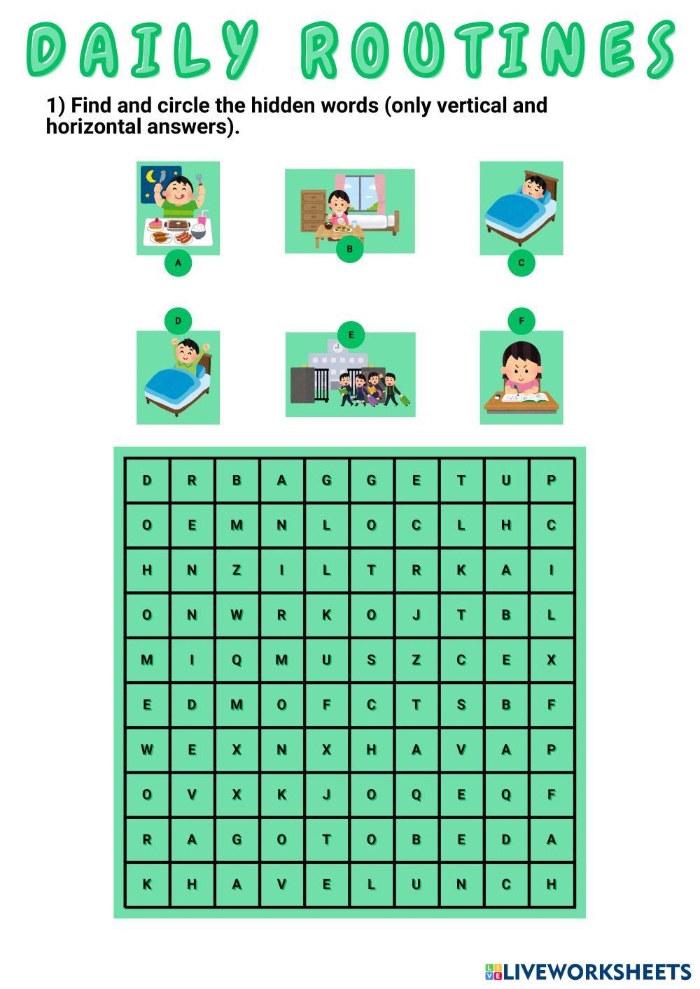 DAILY ROUTINES PRACTICE 2 | Lautaro Arrieta | Live