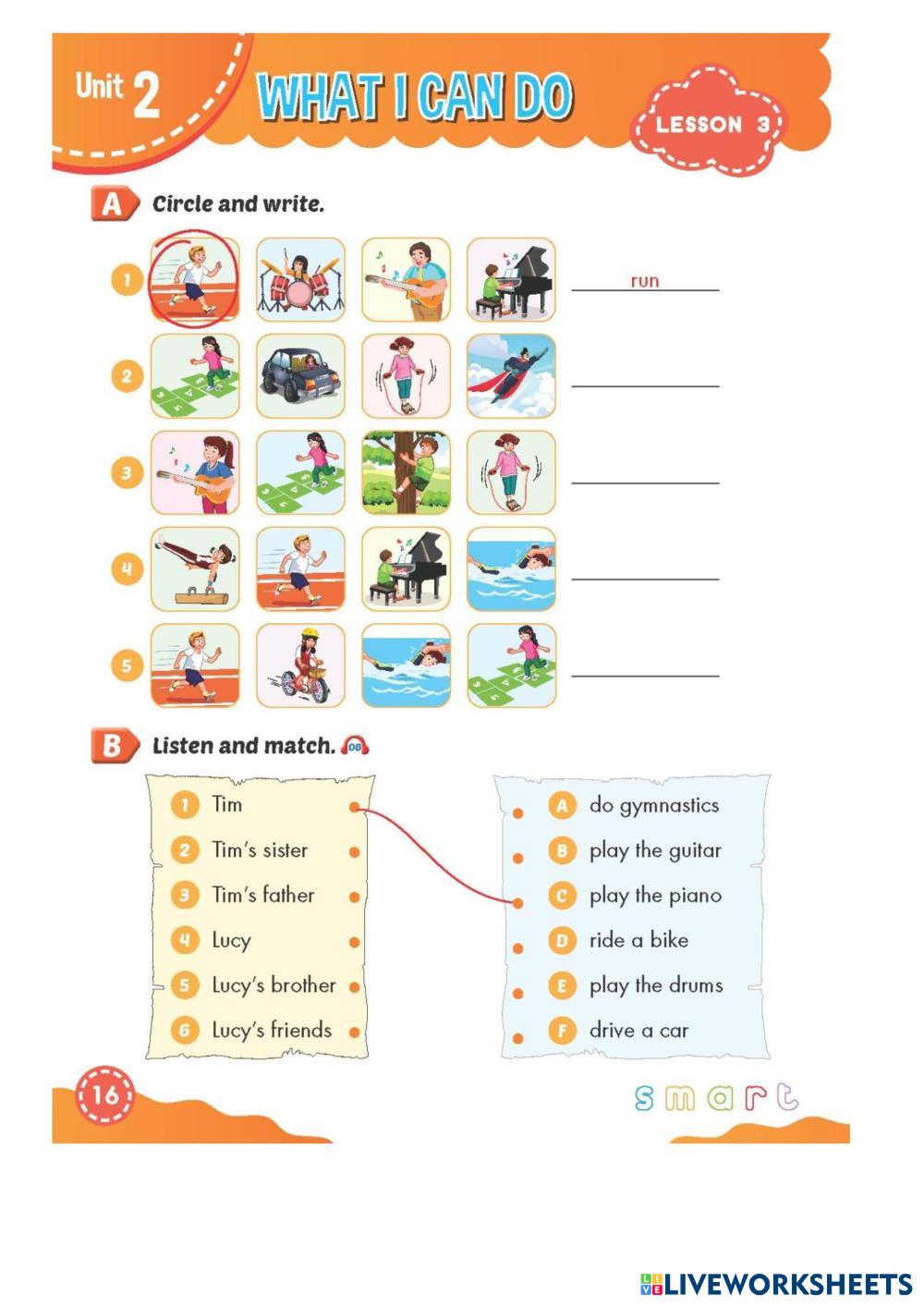 ISS GRADE 4 UNIT 2 LESSON 3 | Live Worksheets