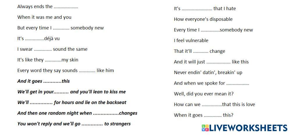 strangers | Free Interactive Worksheets | 7760436