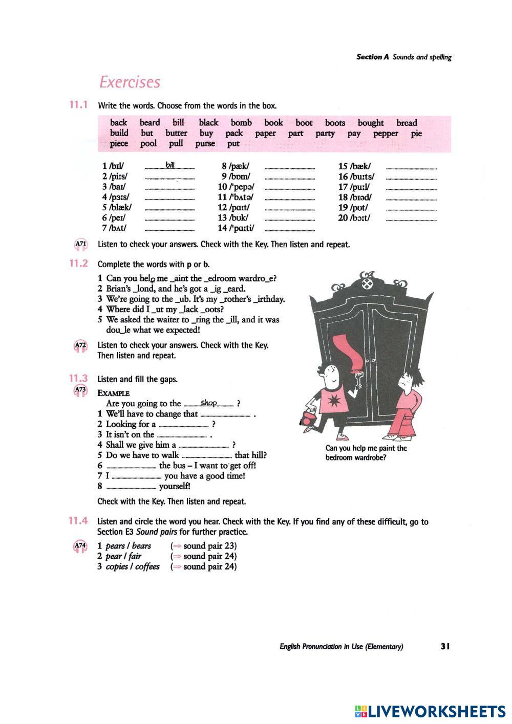 Consonants 1_IPA | Free Interactive Worksheets | 7763974