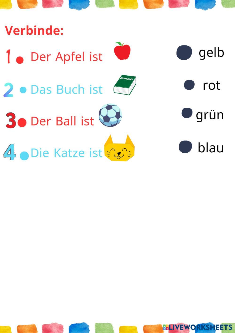 Die Farben | Live Worksheets