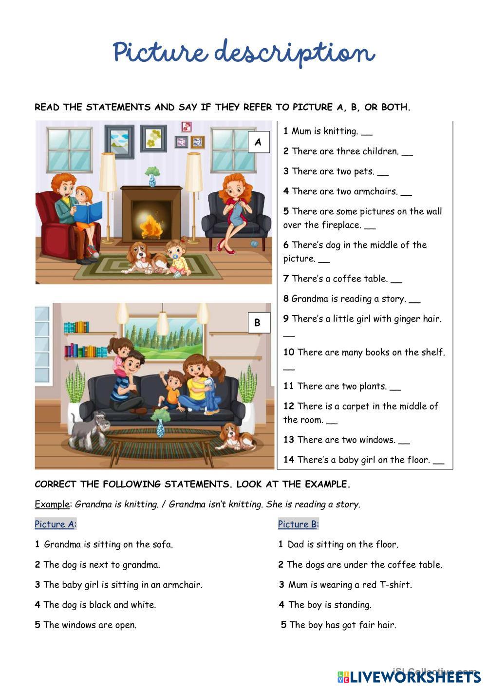 7766326 | Picture description | lidia25 | LiveWorksheets