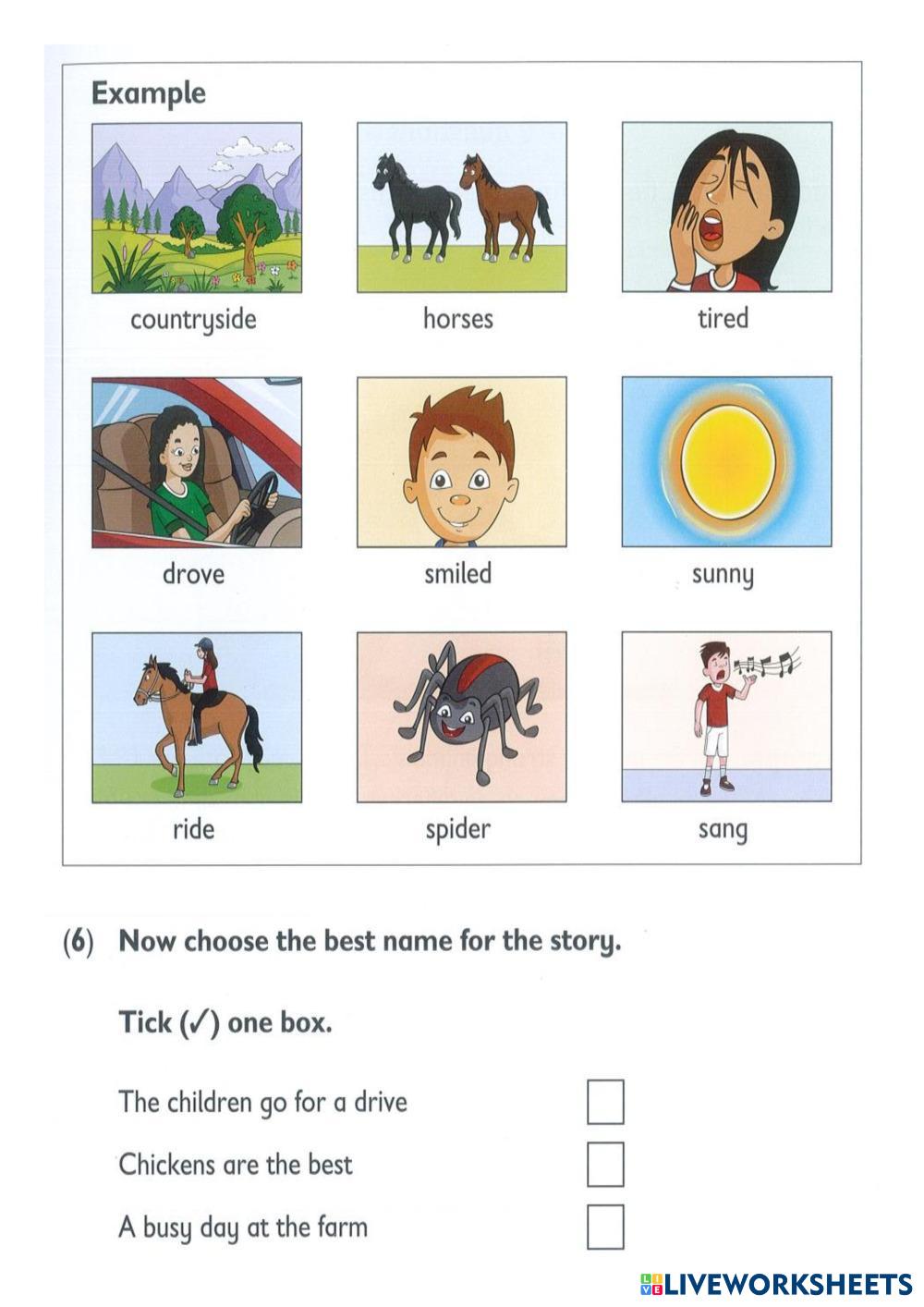 MOVERS | Free Interactive Worksheets | 7766664