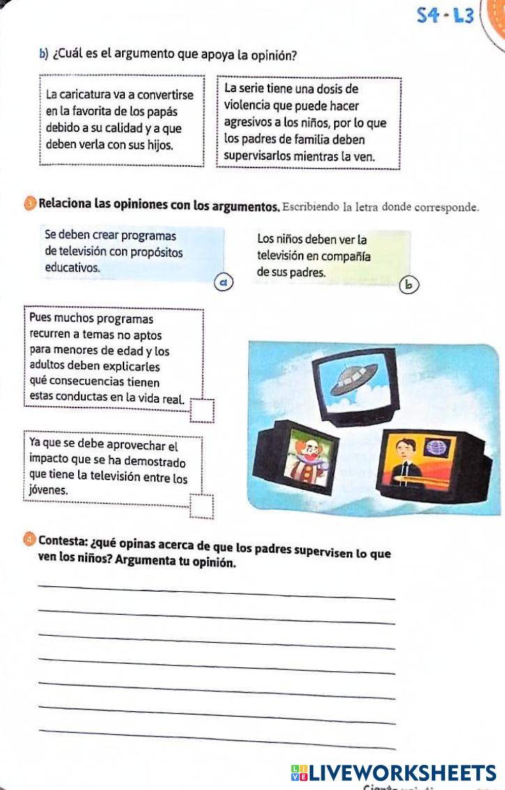 Programas televisivos | Live Worksheets