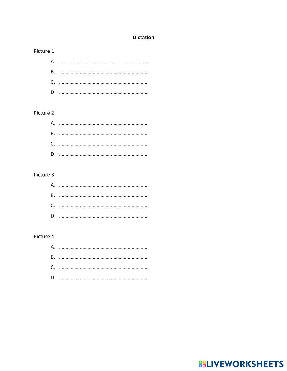 TN2 - U1 - Dication | Live Worksheets