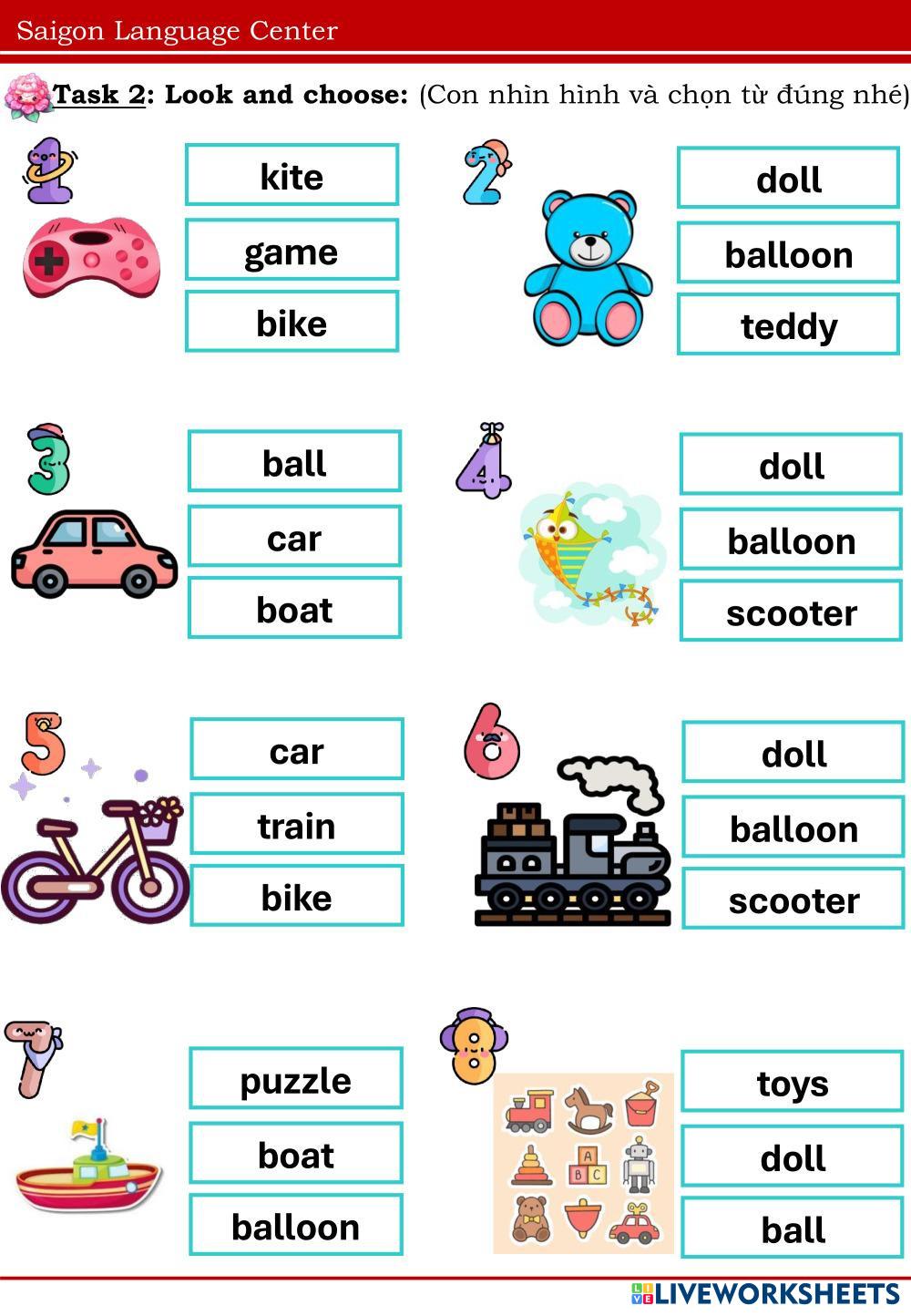 FF0 review u123 | Live Worksheets