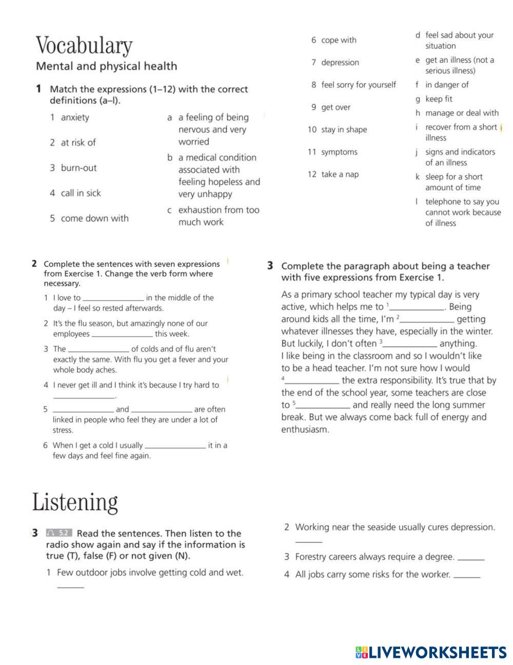 V6 U5 Workbook | Live Worksheets