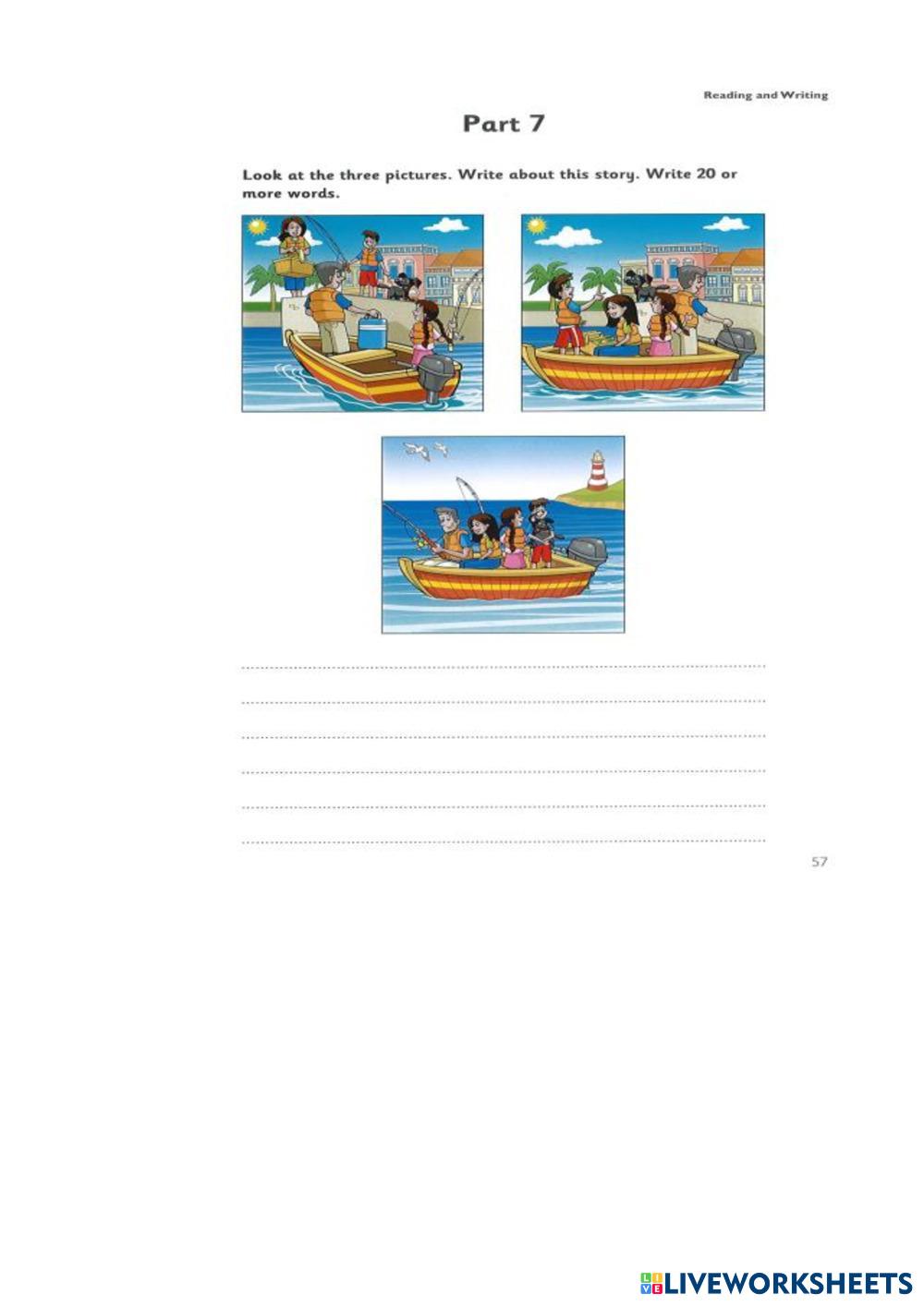 Writing Flyers 4 | Live Worksheets