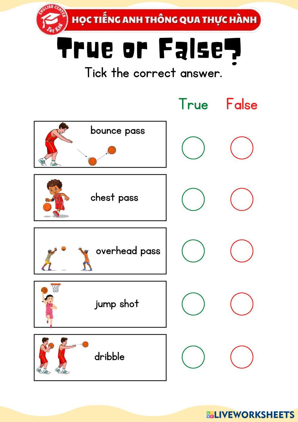 BASKETBALL | Free Interactive Worksheets | 7782971