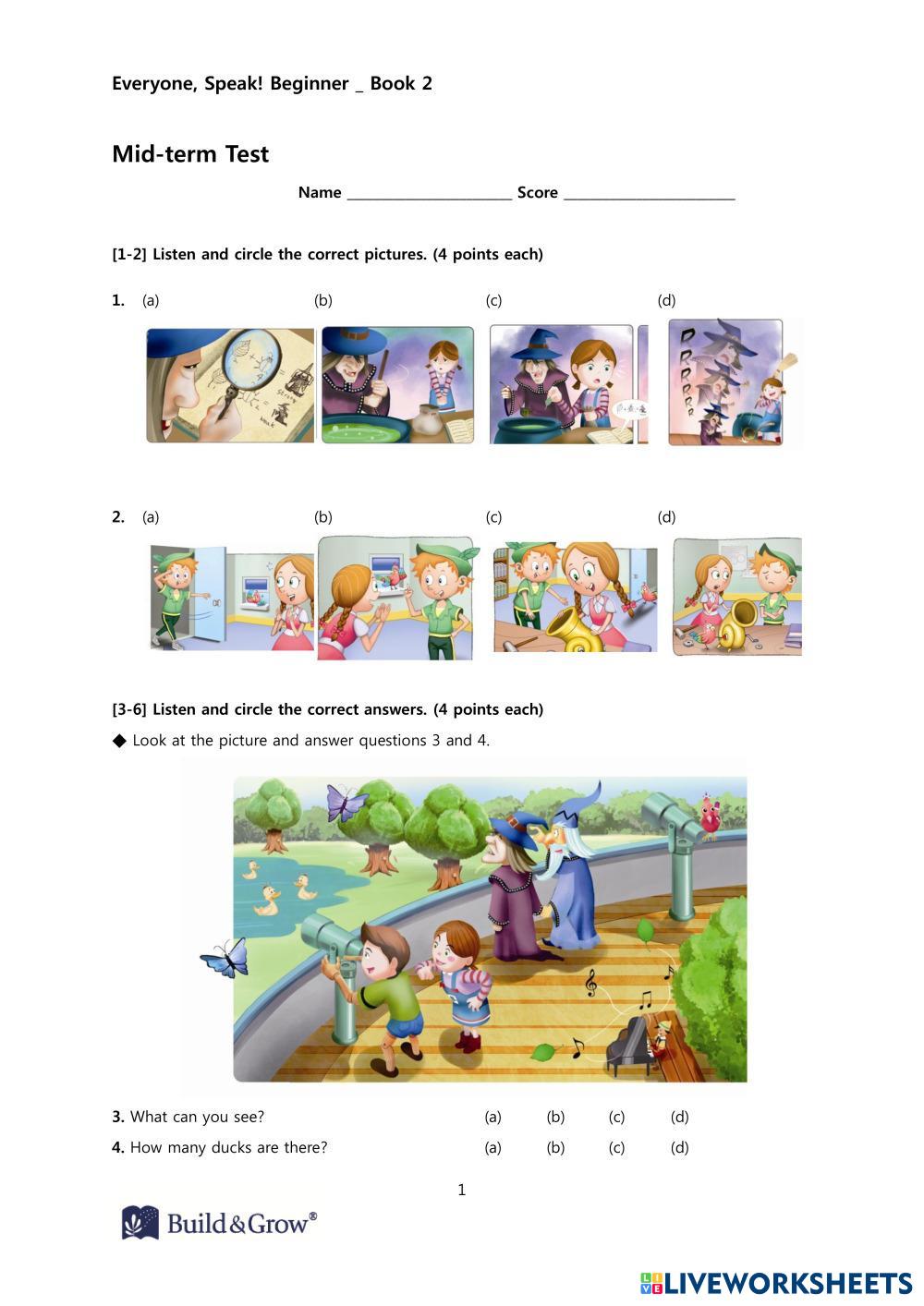 Everyone Speak … | Free Interactive Worksheets | 7783069