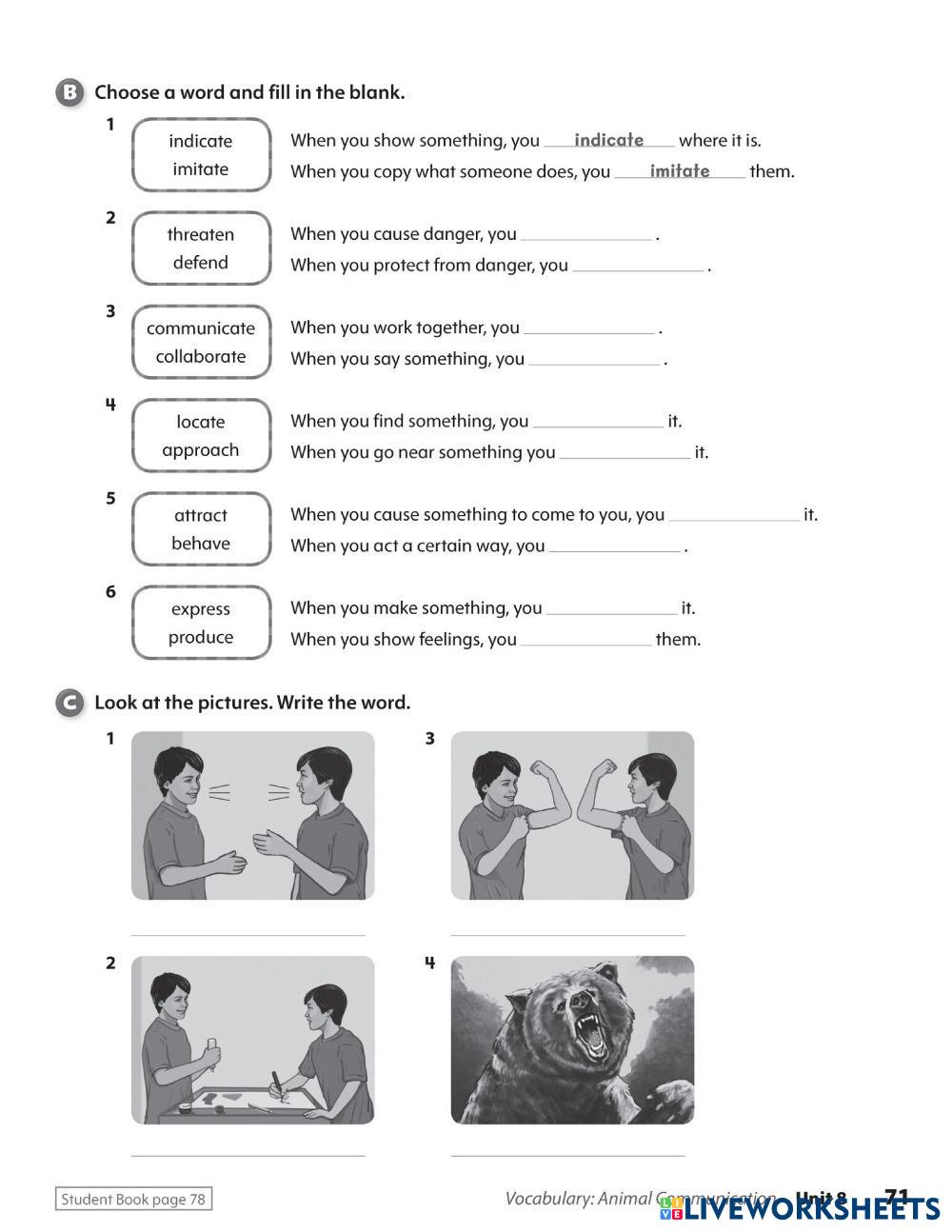 Unit 8 | Live Worksheets