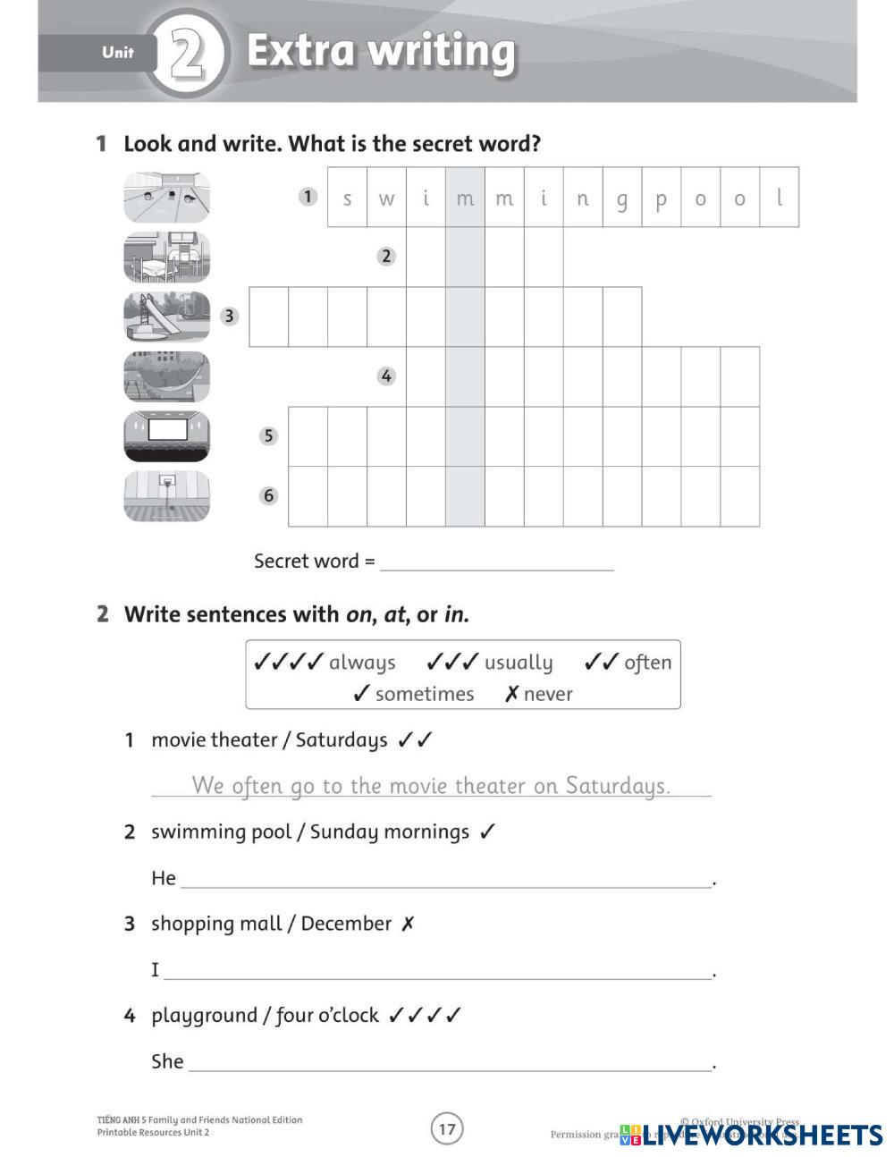 FFG5N-U2 | Free Interactive Worksheets | 7784833