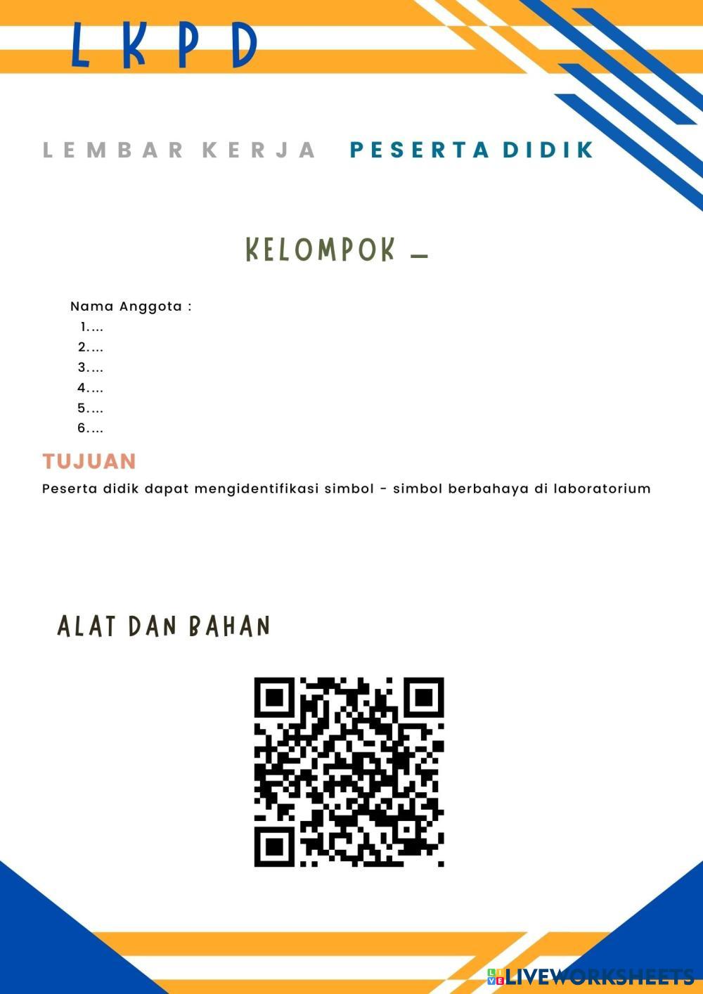 LKPD IPA Kelas 7 Pertemuan 3 | Live Worksheets