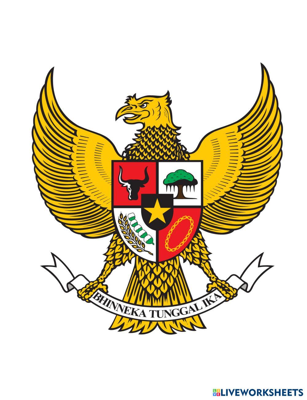 burung garuda | Free Interactive Worksheets | 7787869