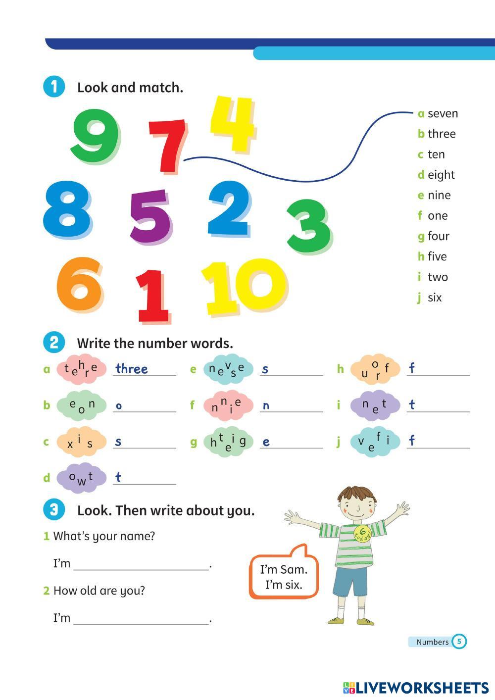 Unit 0 | Axon | Live Worksheets