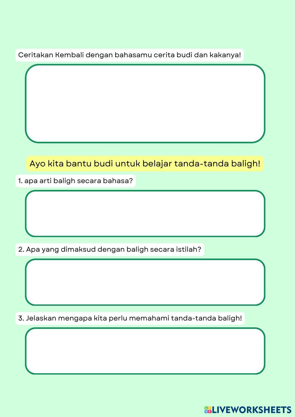 LKPD MENGENAL T… | Free Interactive Worksheets | 7800413