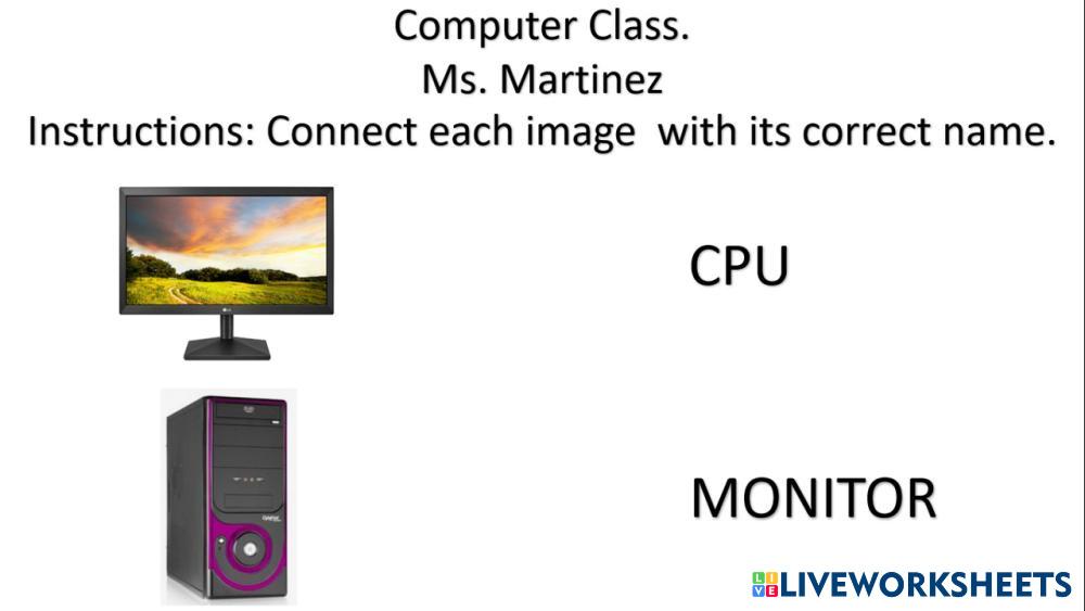 Computer Basic … | Free Interactive Worksheets | 7804245