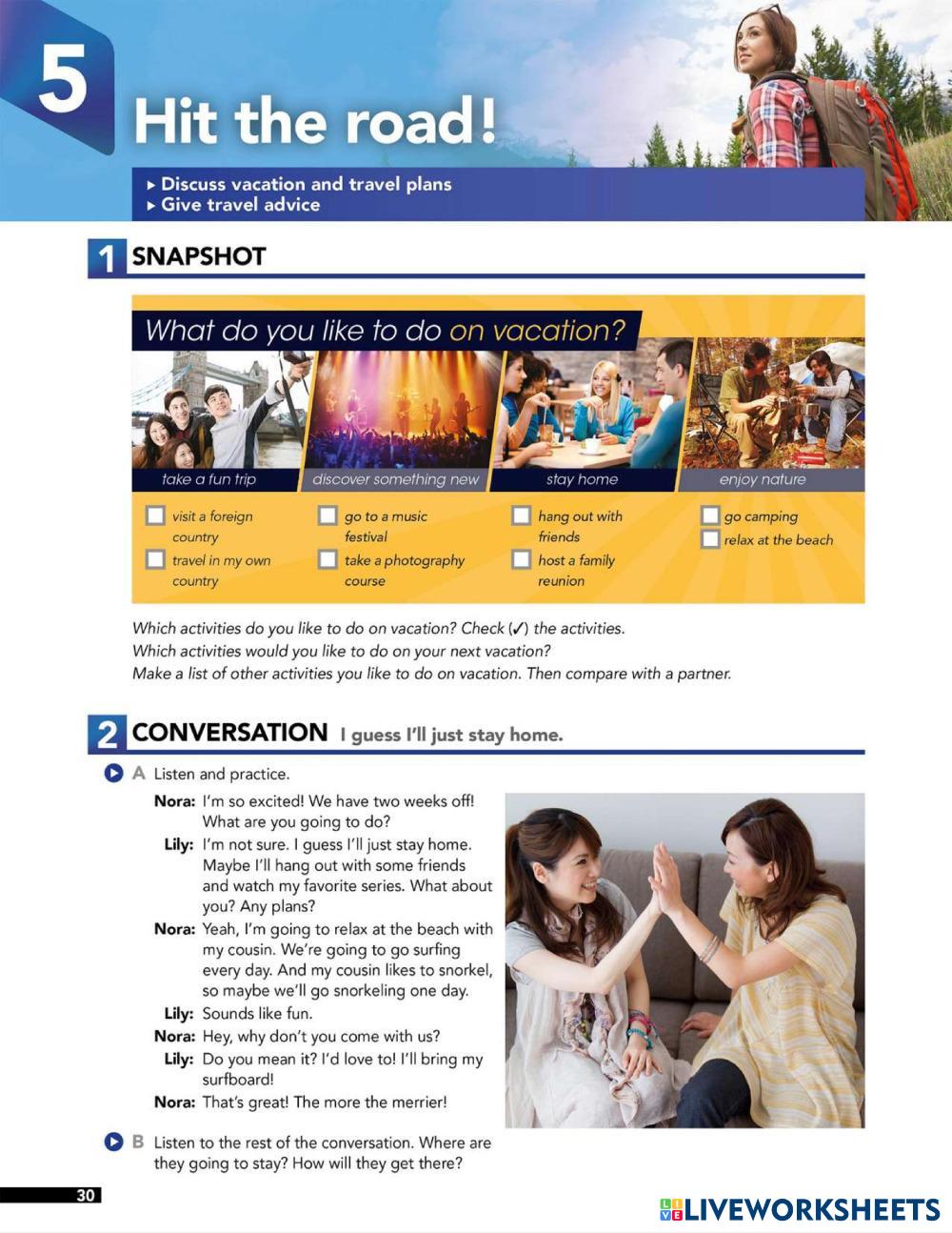 Unit 5 Hit the … | Free Interactive Worksheets | 7805385