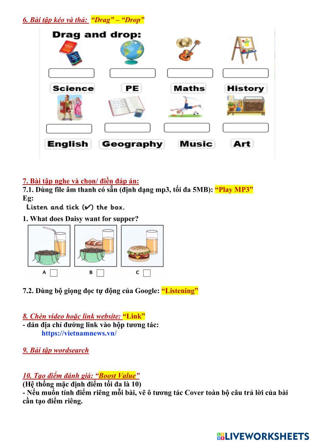 Liveworksheet 2… | Free Interactive Worksheets | 7811126