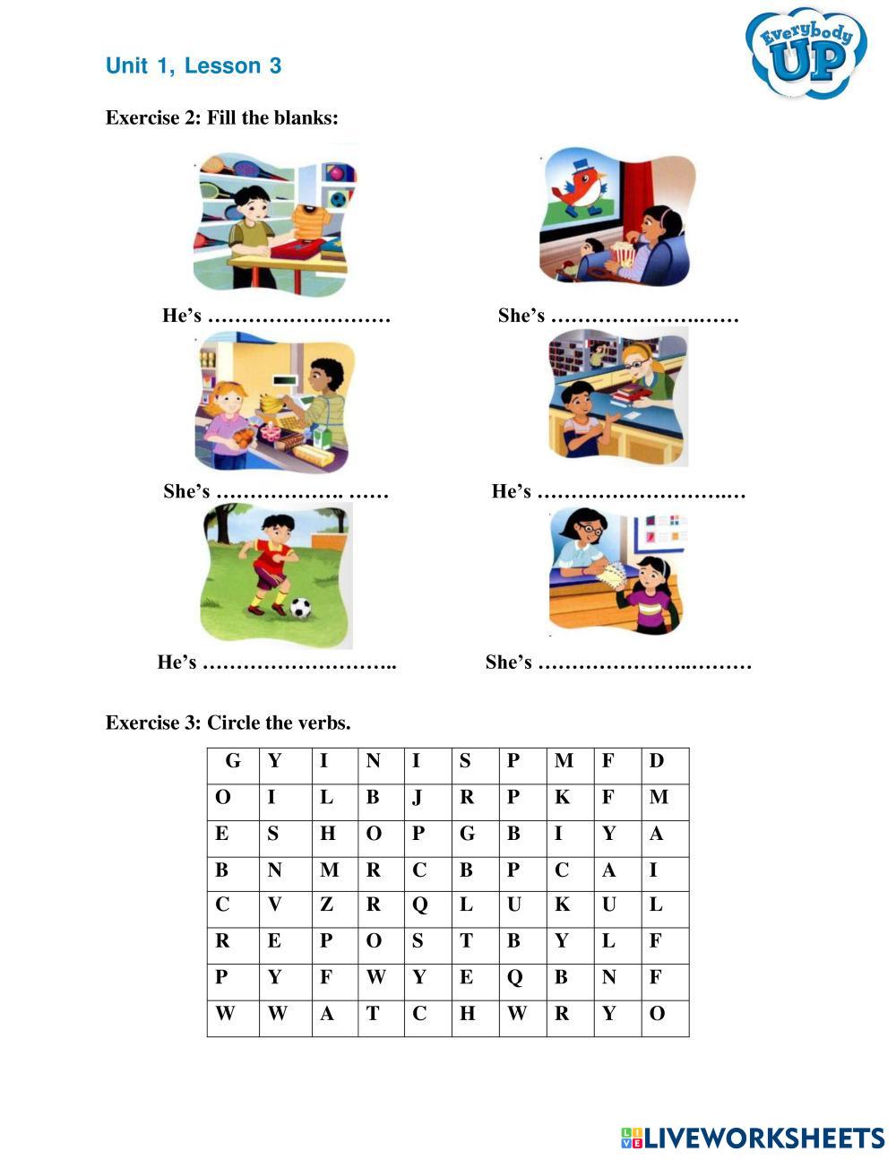 Self Study_EBU 1_Unit 2_Lesson 2 | LPhomeschoolenglish