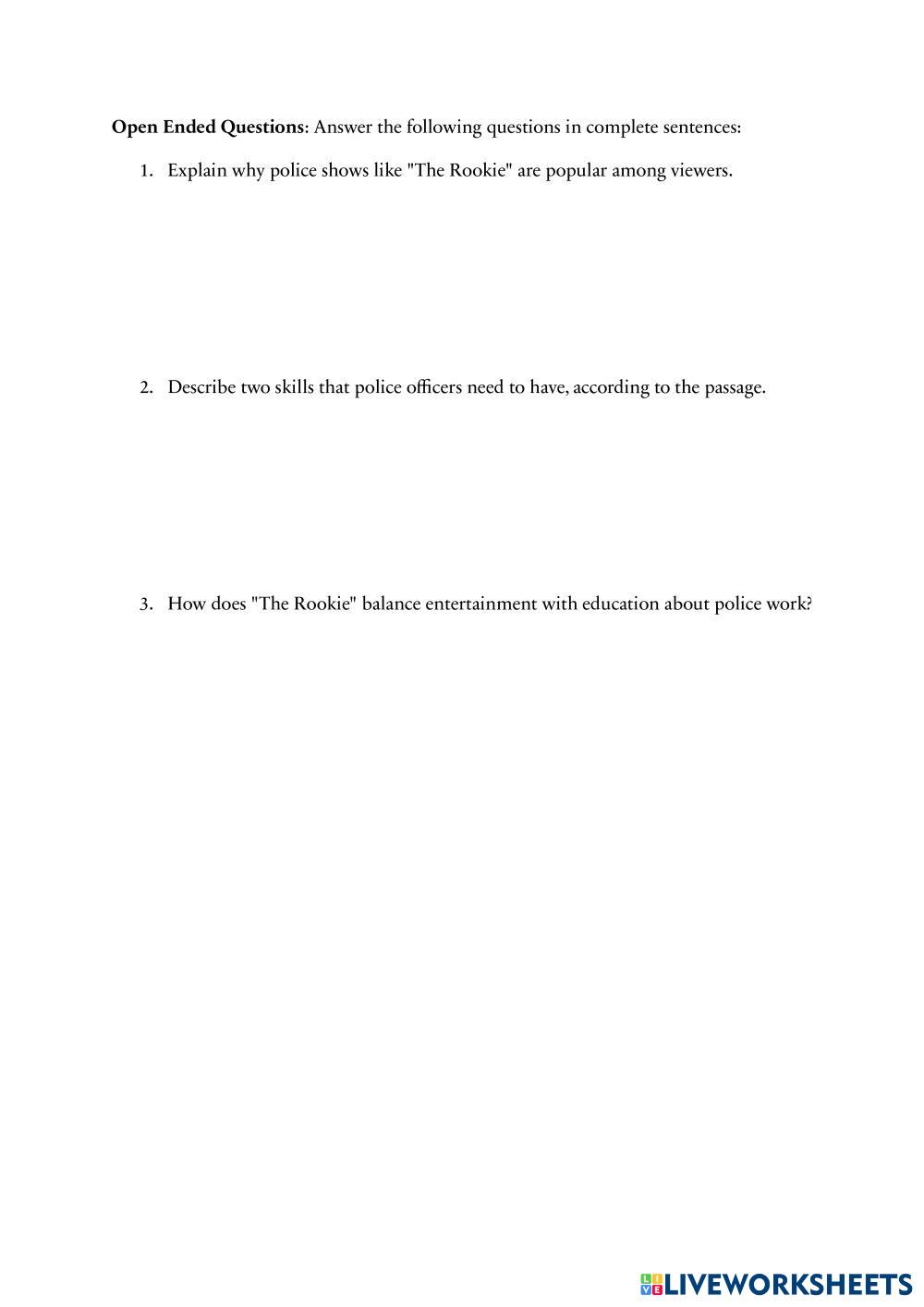 7822070 | The Rookie Reading | Victoria Schrattner