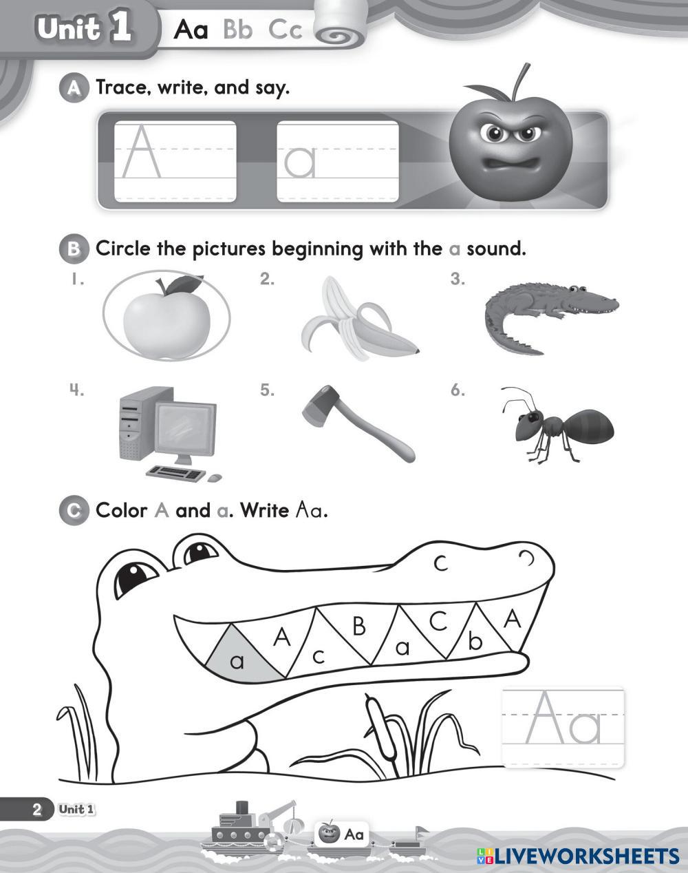 7824582 | Oxford phonics Aa | Sveta99 | LiveWorksheets