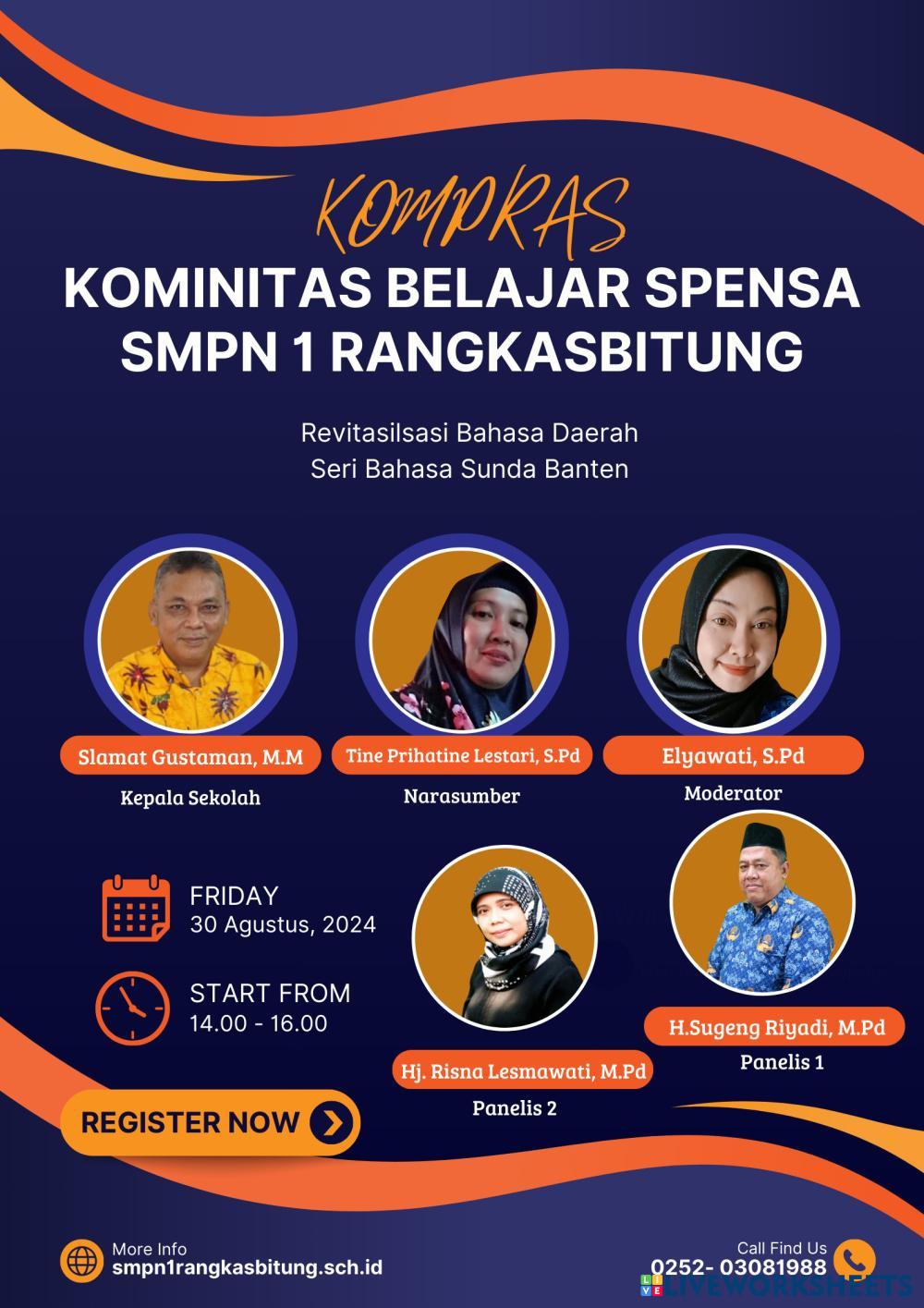 Zat Aditif | Wawat Hediyawati | Live Worksheets