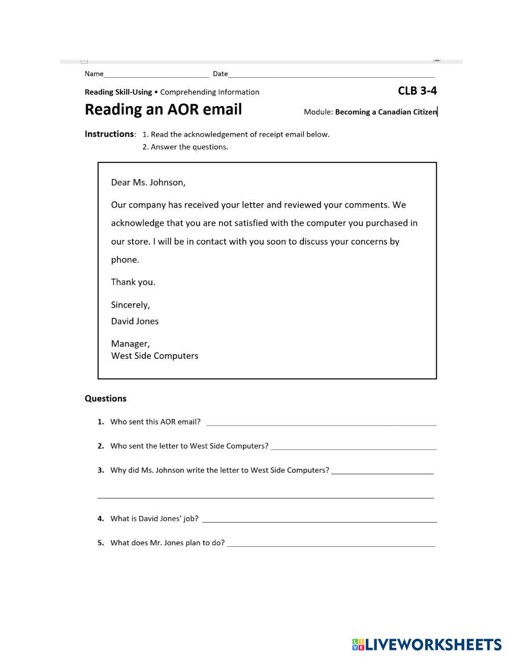 Doc 3 | Free Interactive Worksheets | 7836527