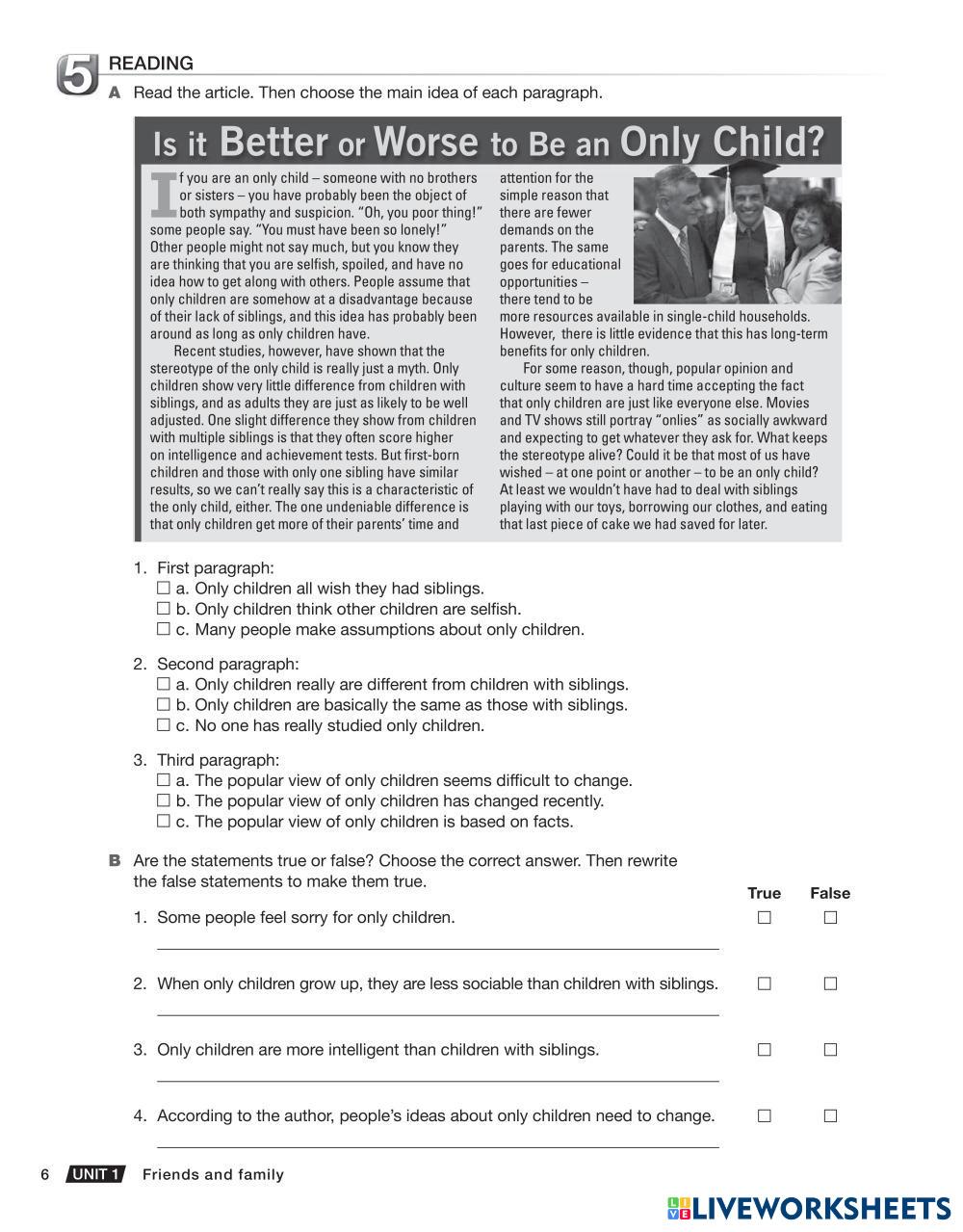 PASSAGES-WORKBO… | Free Interactive Worksheets | 7838222