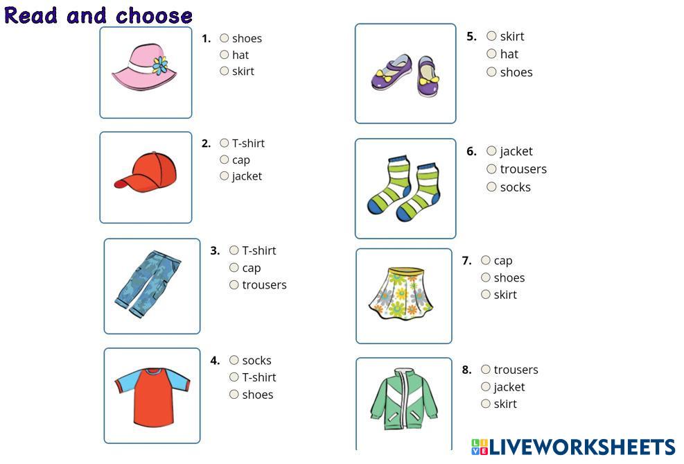 UNIT 7. CLOTHES 7844248 | Analía Casatti | Live