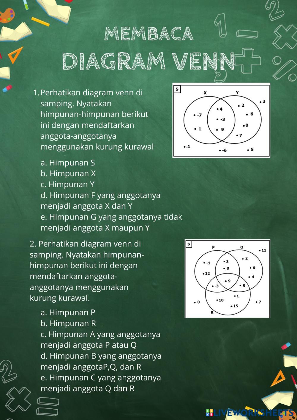 Membaca Diagram Venn 7855394 | Adam Supriatna | Live