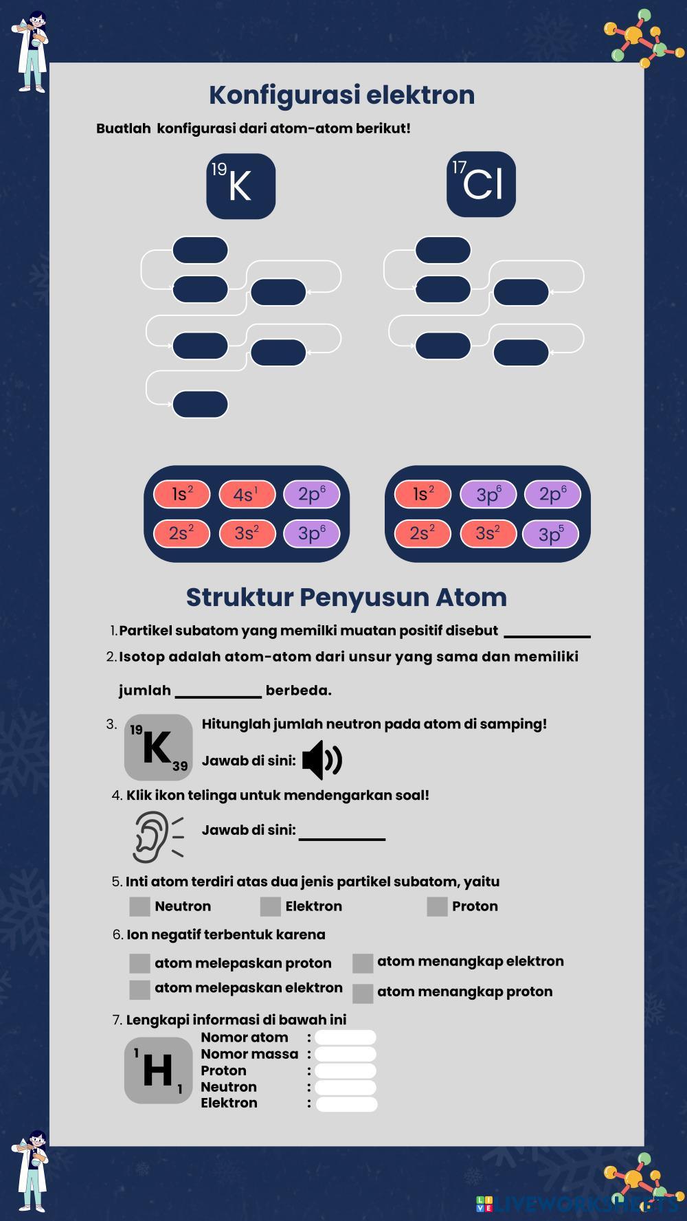 E-LKPD Struktur… | Free Interactive Worksheets | 7861133